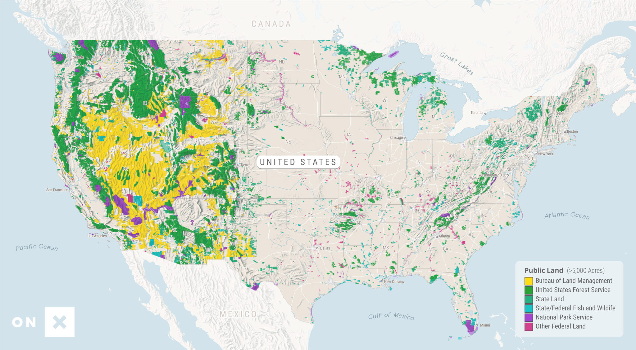 Types of Public Land: Understanding Federal Land Designations | onX Maps