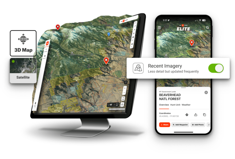 Land Maps Shown with Lidar, 3D, Aerial Imagery & More | onX