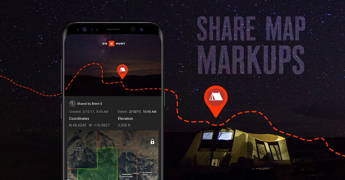 New to onX: Share Different Map Markups | onX