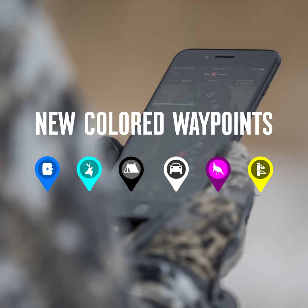 Colored Waypoints Make Your Hunting Map Customizable | onX