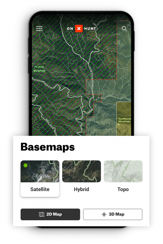 onX Hunt Basemaps | onX Hunt