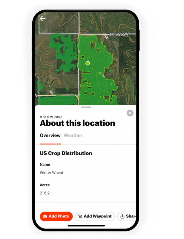 Crop Data Layers for Hunting | onX Hunt