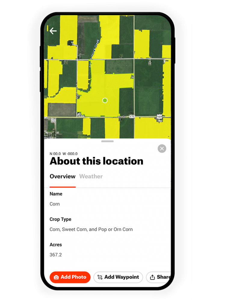 Crop Data Layers for Hunting | onX Hunt