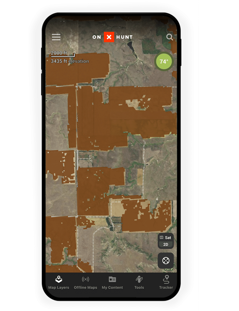 Crop Data Layers for Hunting | onX Hunt