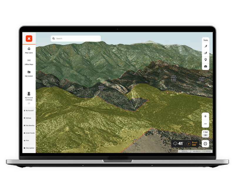 Hunting Maps on Web in 2D or 3D with the Desktop App | onX Hunt