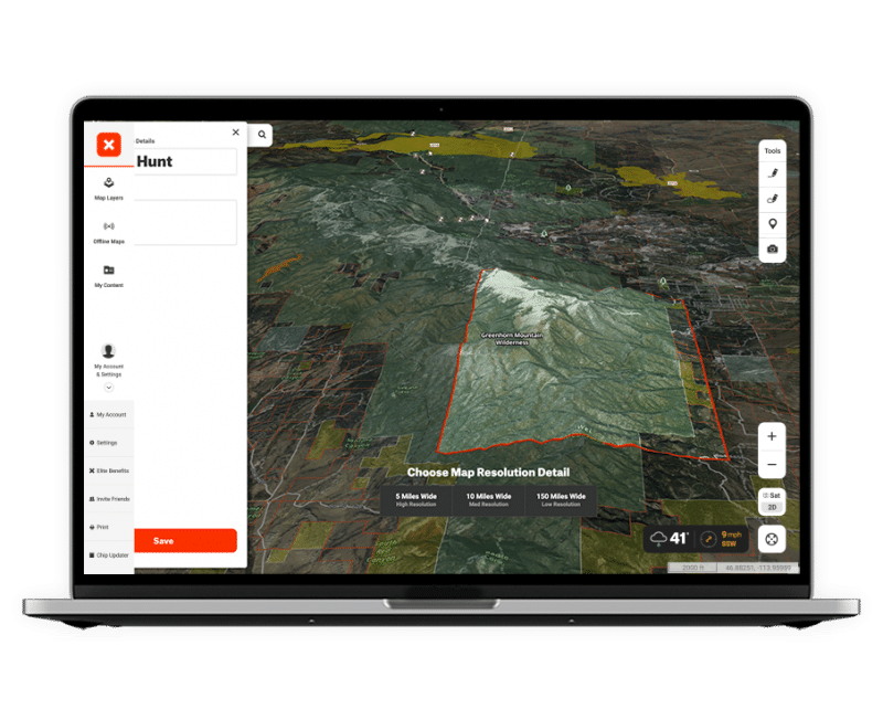 Hunting Maps on Web in 2D or 3D with the Desktop App | onX Hunt
