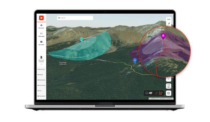 3D Hunt Maps for Mobile & Desktop Devices | onX