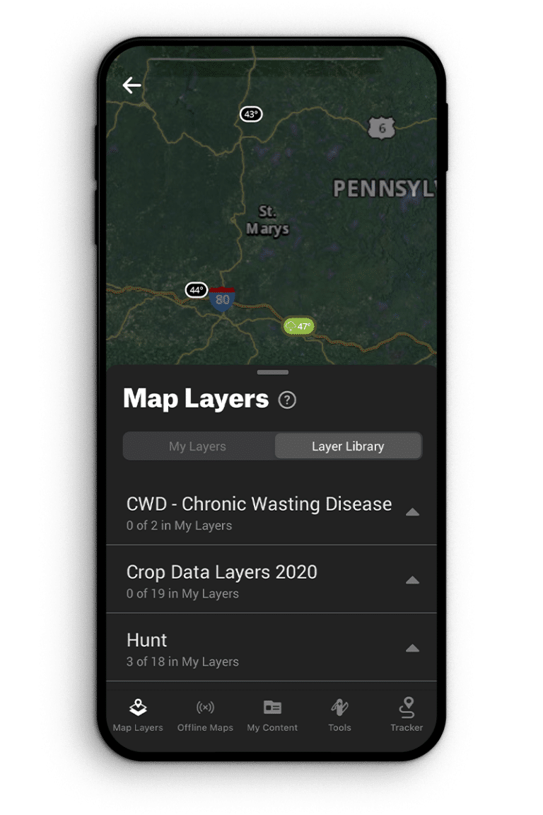 Chronic Wasting Disease (CWD) Map App for Deer & Elk | onX