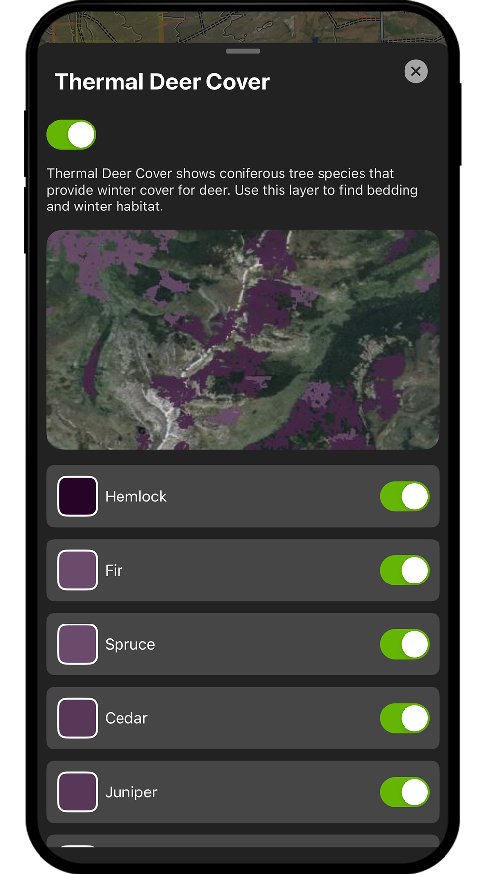 Tree Species Distribution & Habitat Maps for Hunting | onX Hunt