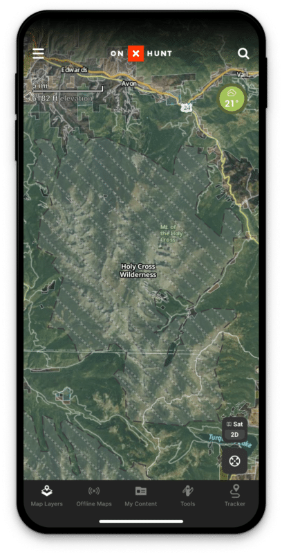 Wilderness Areas Maps & GPS for Hunting | onX Hunt