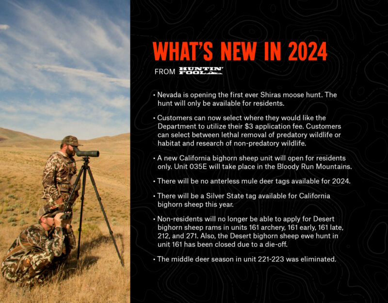 Nevada Hunting Application Details 2024 | onX Hunt