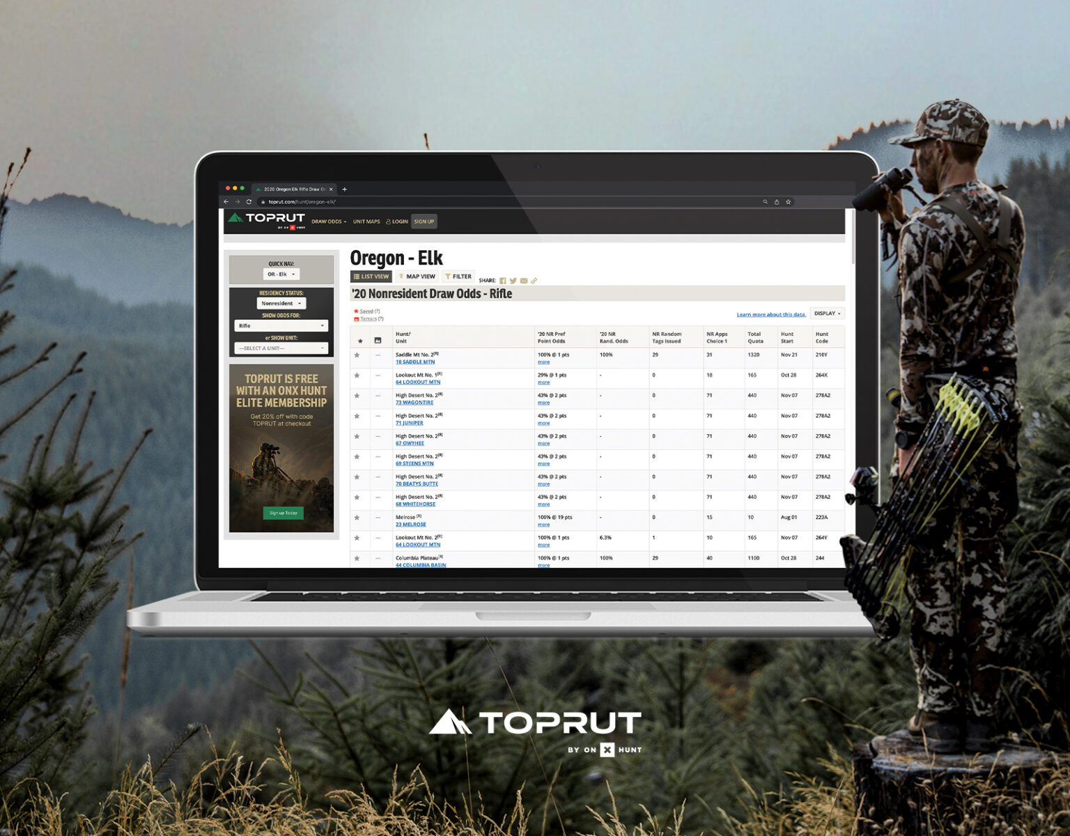 Oregon Hunting Application Details 2023 | onX Hunt