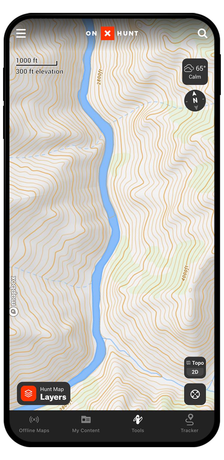 How to Use onX Hunt Topo Maps to Plan Your Route & Find Water & Game