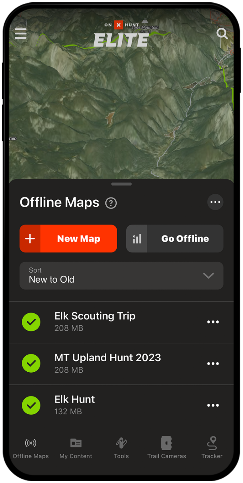 Offline Maps for Hunting | Download Maps & Navigate Anywhere | onX Hunt