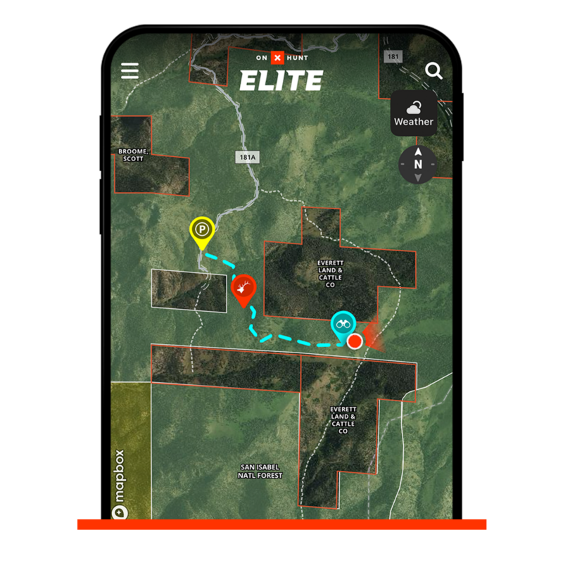 Tracker Feature - Track Every Step & Path on Your Hunt | onX Hunt
