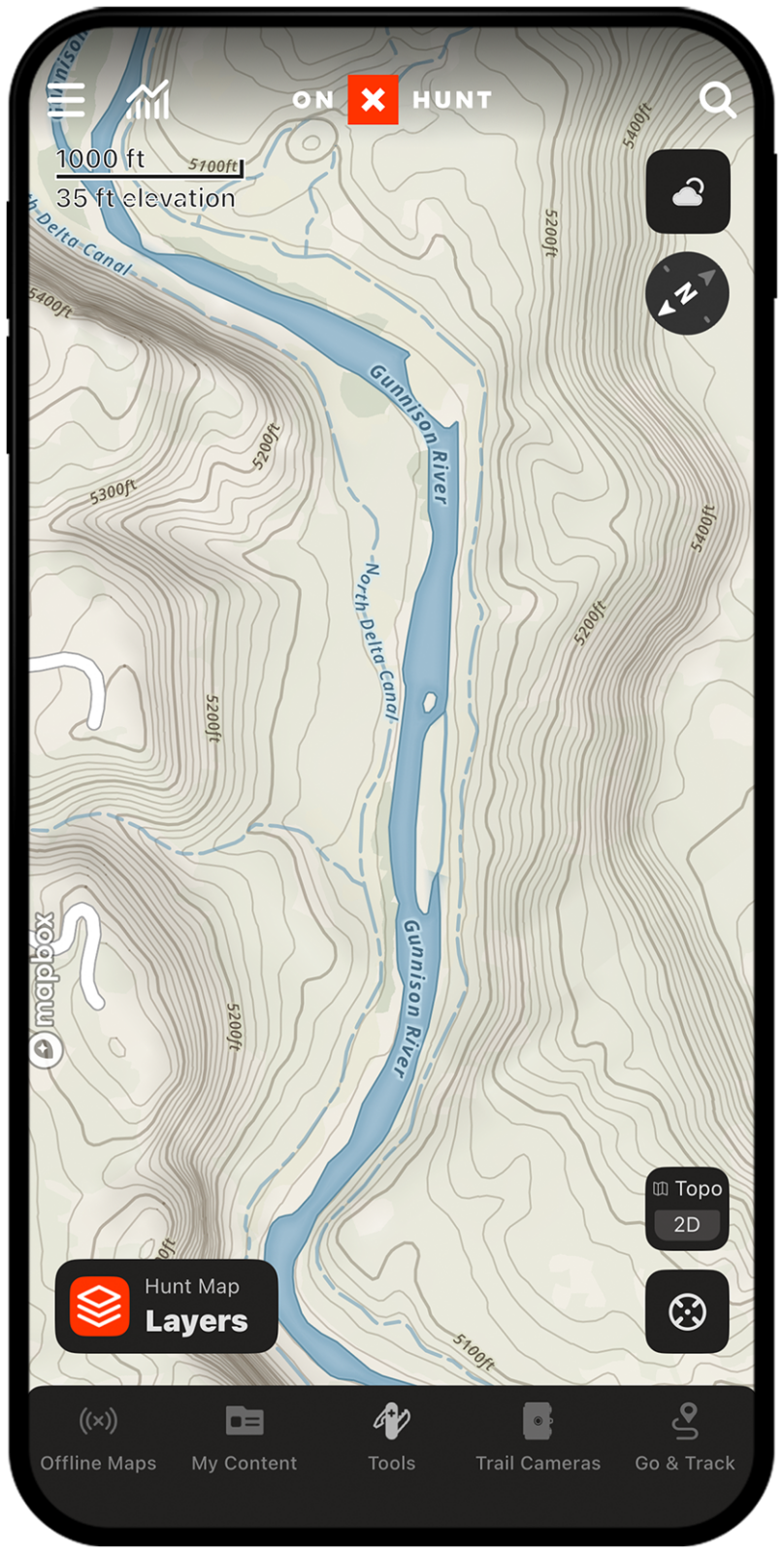 How to Use onX Hunt Topo Maps to Plan Your Route & Find Water & Game