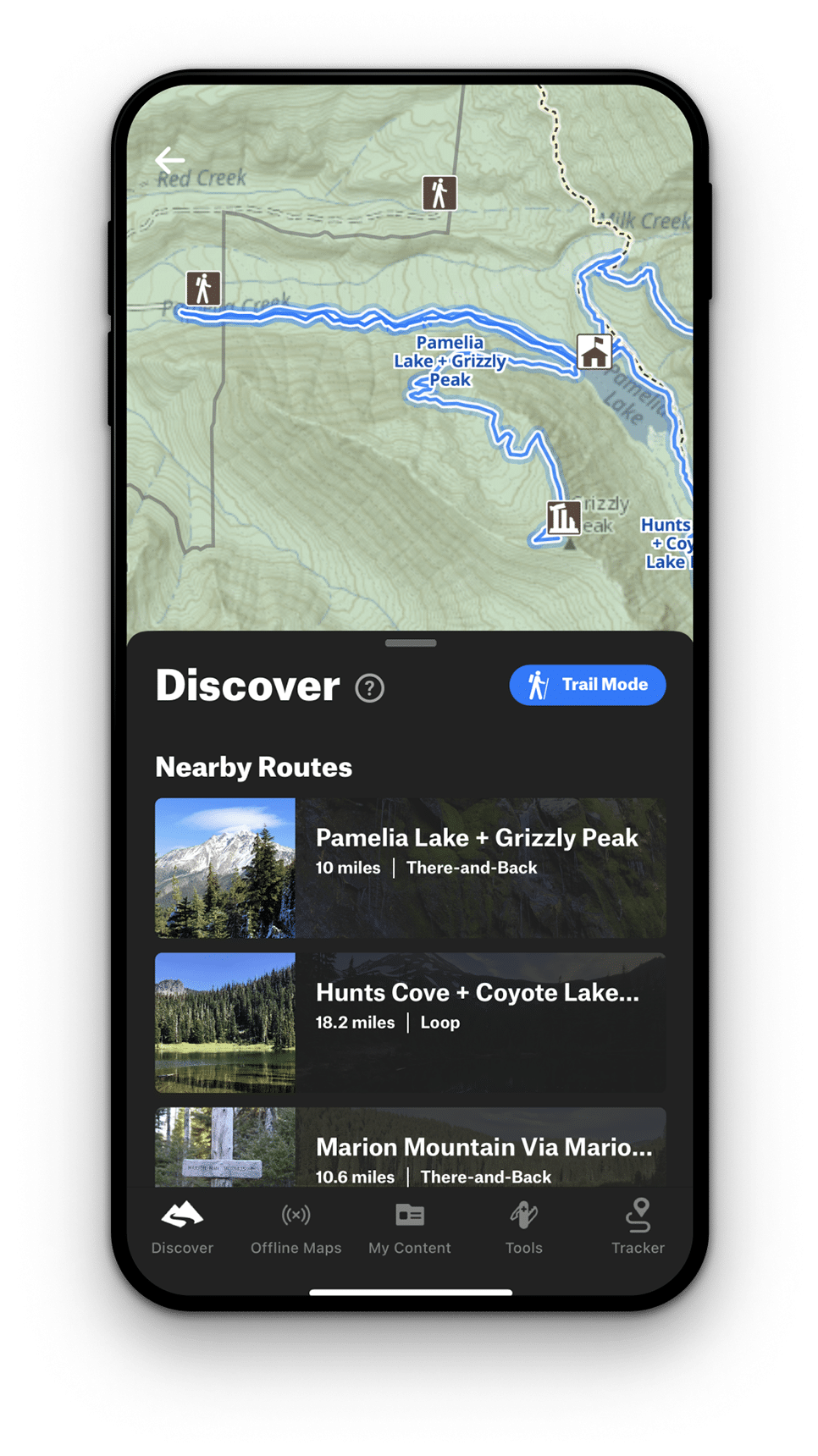 Backpacking Trail App | onX Backcountry