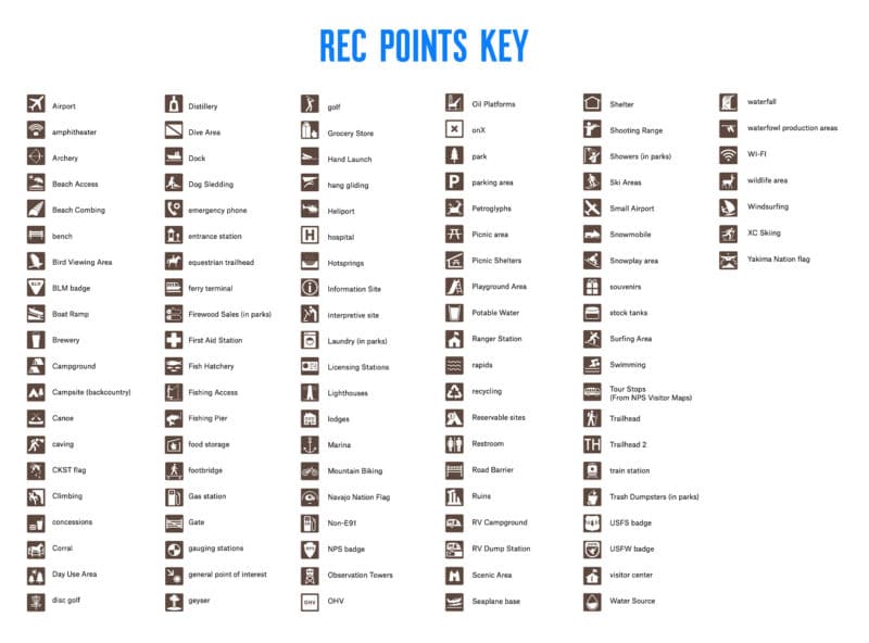 Rec Point Map for your Outdoor Adventure | onX Backcountry