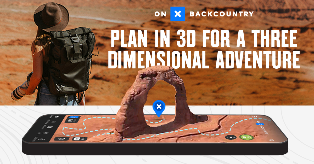3D Maps for Hiking, Skiing, and Backpacking | onX Backcountry