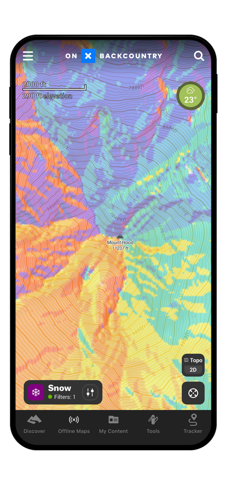 Backcountry Skiing Maps, Slope Angle, Avalanche Forecasts & More | onX