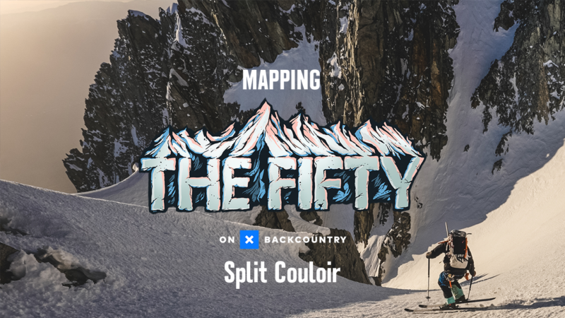 The Fifty Project: The Split Couloir | onX Backcountry