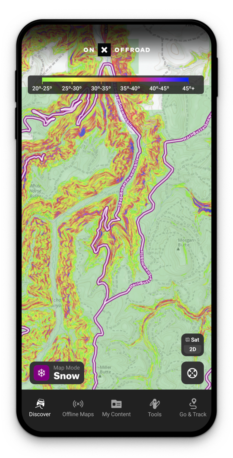 Snow Mode: Snowmobiling GPS Maps | onX