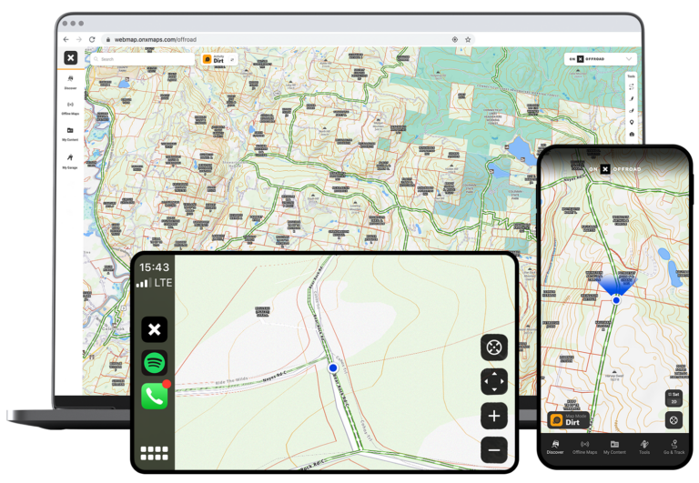 Off Road GPS Maps App: Find ATV, Dirt Bike, UTV, 4x4 Trails | onX