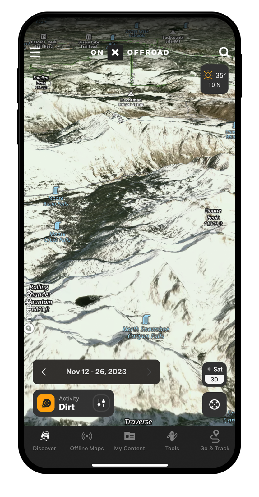 Recent Imagery and Aerial Maps for Off-roading | onX Offroad