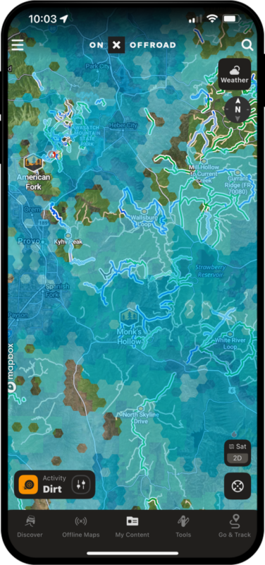Cell Coverage Map | Know Where You Have Cell Service | onX Offroad