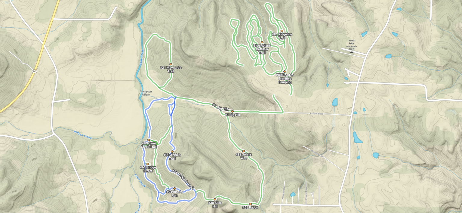 Hawk Pride Mountain Offroad Park Trail Maps | onX Offroad