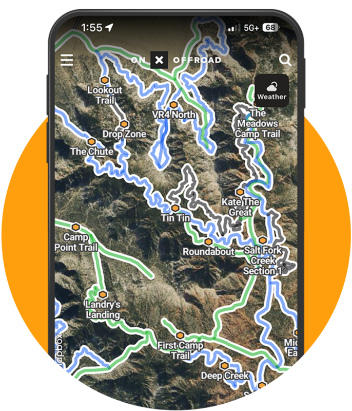 Merus Adventure Off-Road Park Trail Maps | onX Offroad