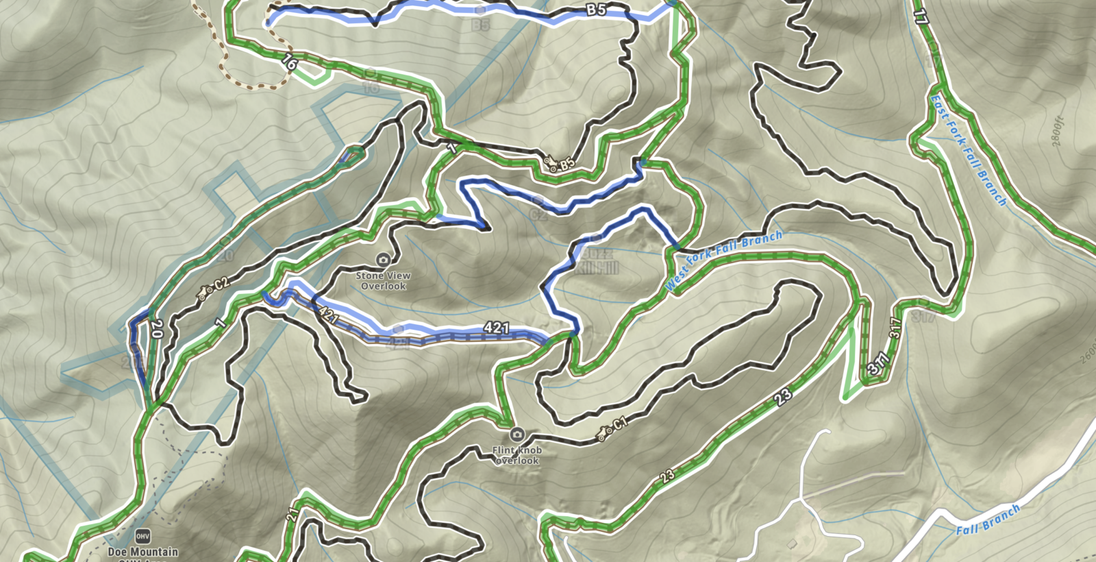 Doe Mountain Off Road Park Trail Maps | onX Offroad